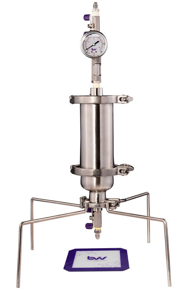 Closed Column Extractor Complete- 3"x36" 2lb – Urban Greenhouse Hydroponics